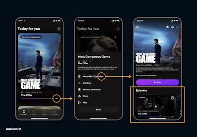 Quibi App Review on the UX Experience | Adam Fard Studio