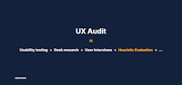 UX Audit: How to improve your product by doing a review
