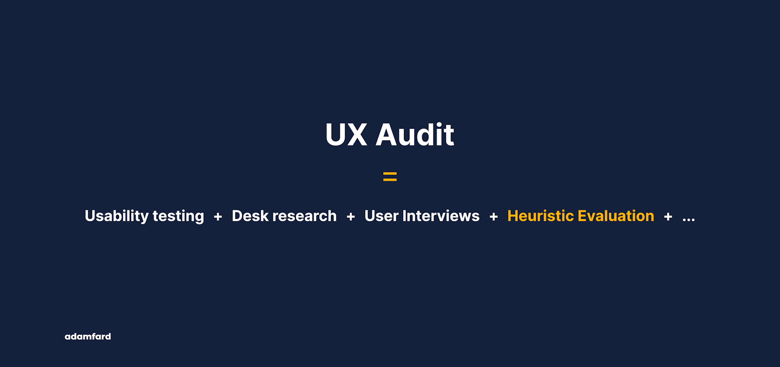 UX Audit: How to improve your product by doing a review