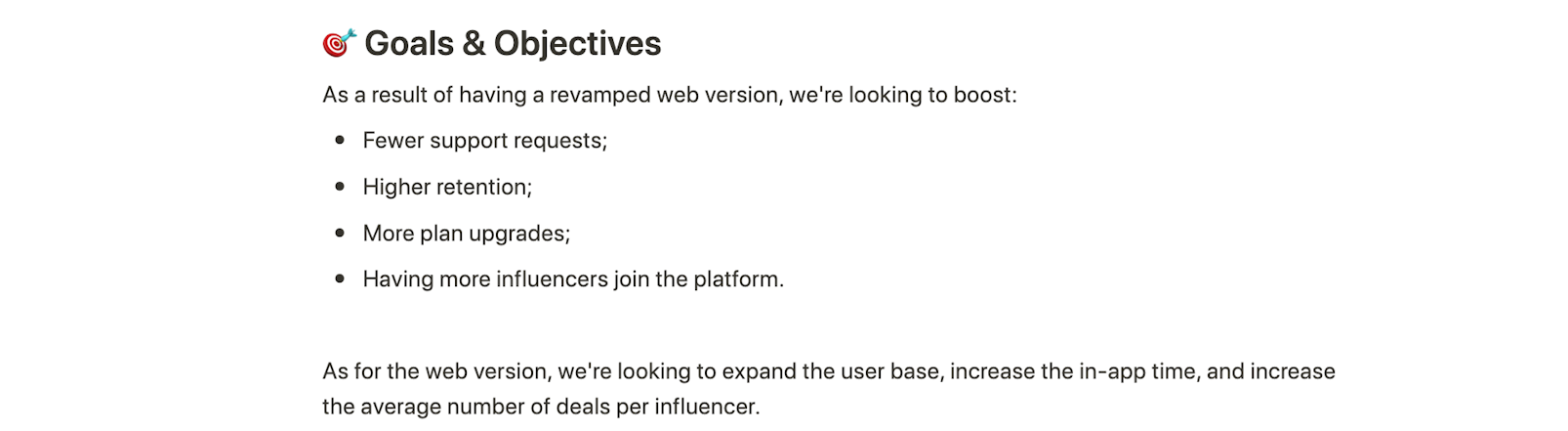 The only design brief example you'll ever need