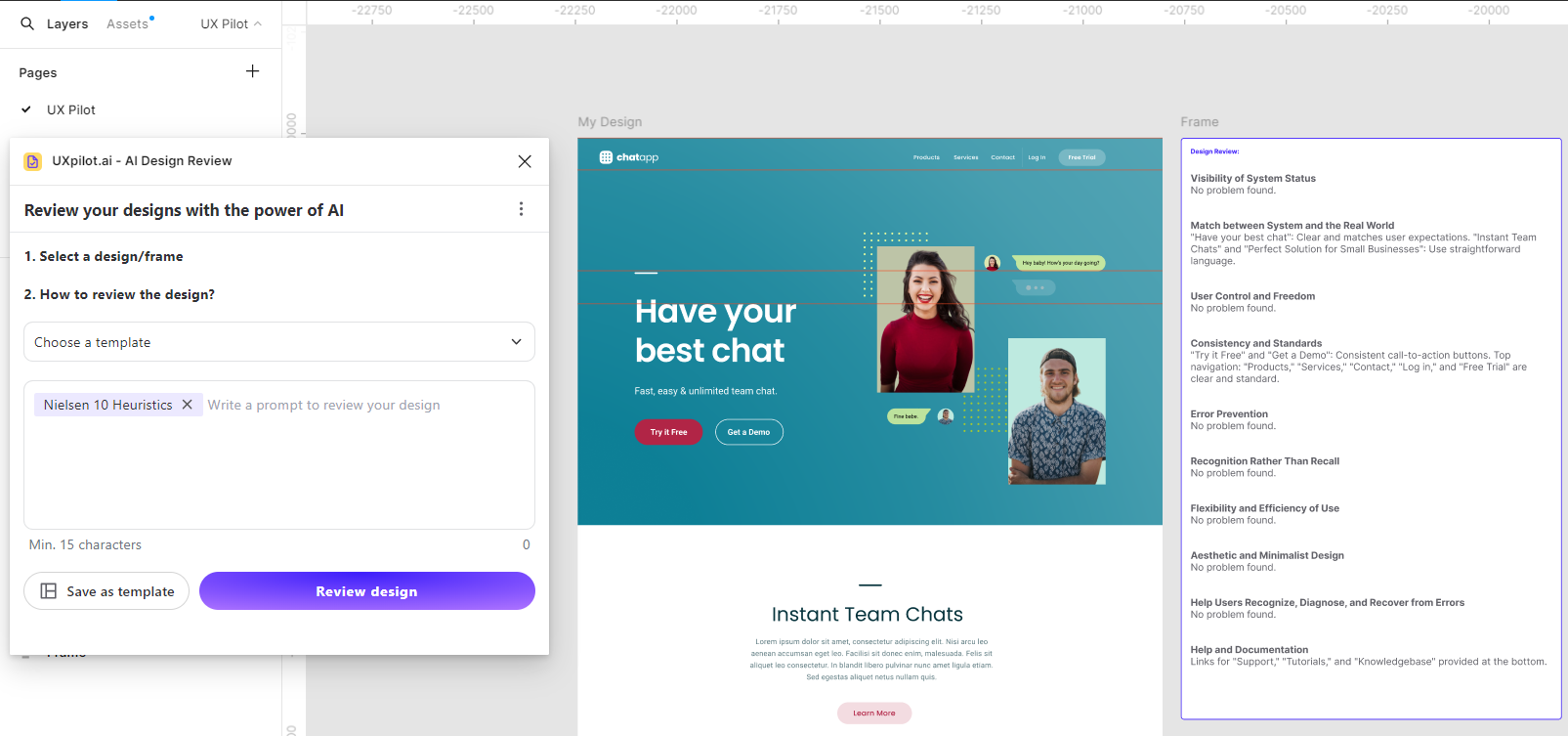 5 Ways To Use UX Pilot AI Tools in Figma
