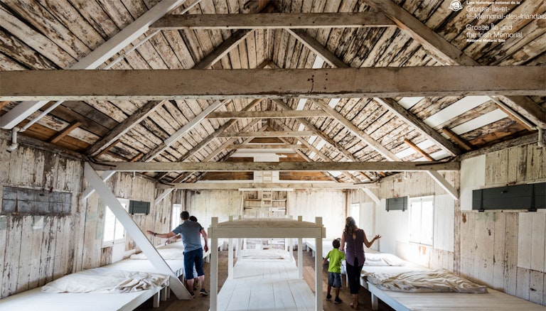 Lieu historique national, Grosse-Île-et-le-Mémorial-des-Irlandais ...