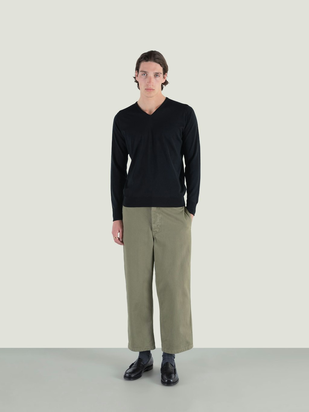 Bobby - Extra Fine Merino Wool Jumper | John Smedley