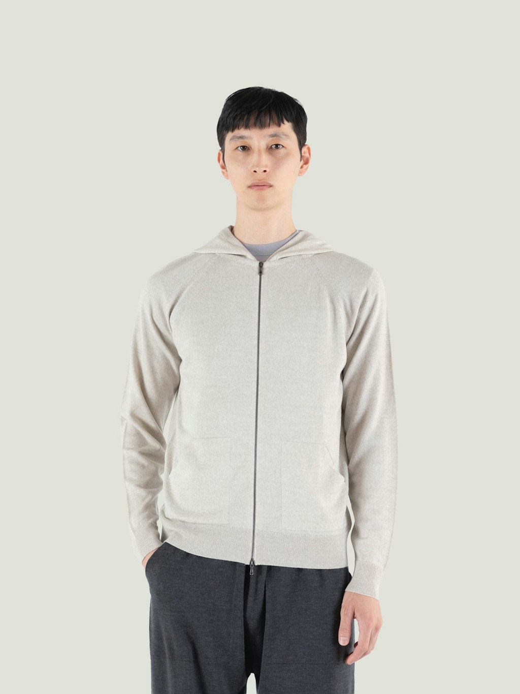 Carty - Extra Fine Merino Wool Hoody | John Smedley