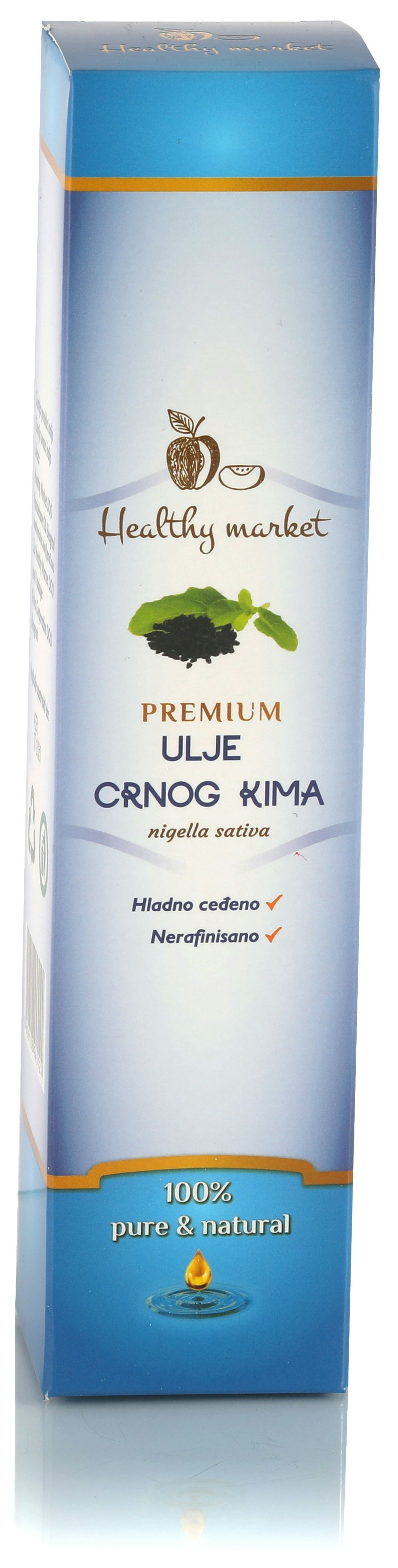 Hladno ceđeno nerafinisano ulje crnog kima 250 ml