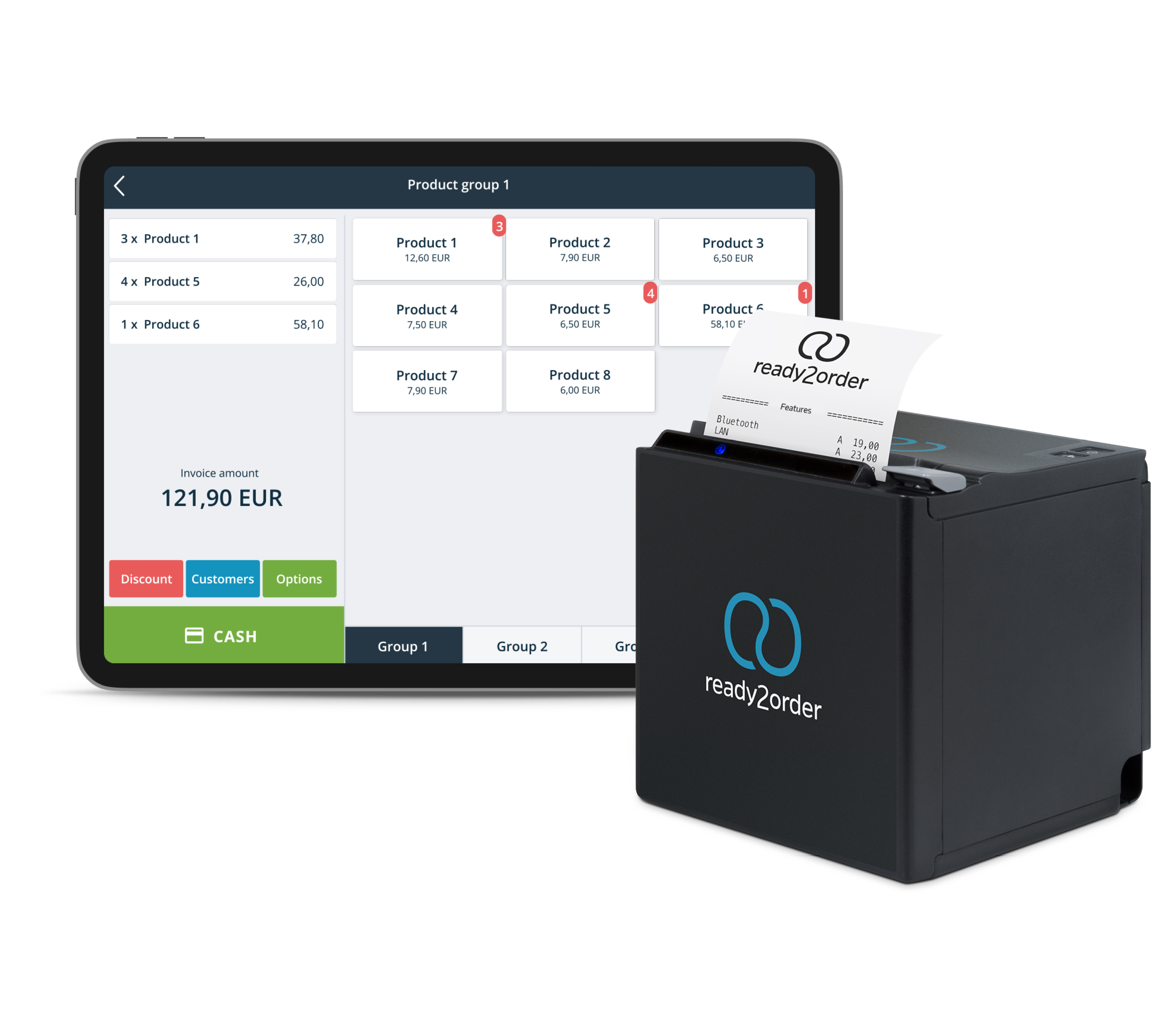 Cloud POS System – free testing | ready2order