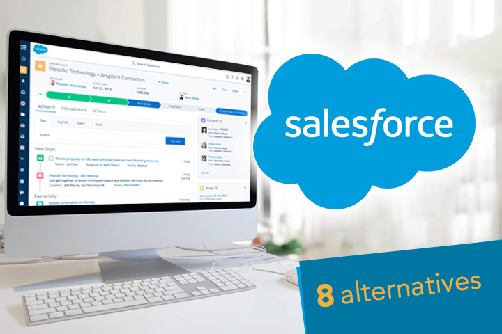 CRM Salesforce : 8 alternatives, fonctionnalités, tarifs et prix licence | Appvizer