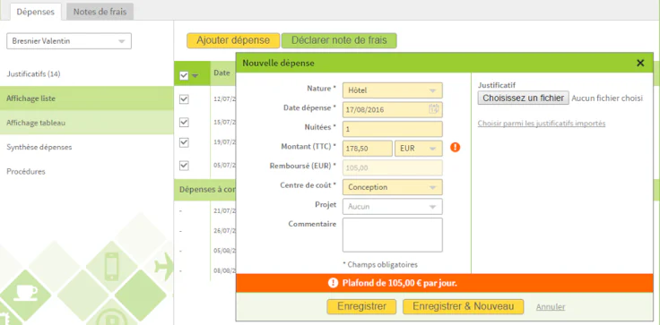 Modèle note de frais (Excel, Word et PDF) gratuit à télécharger