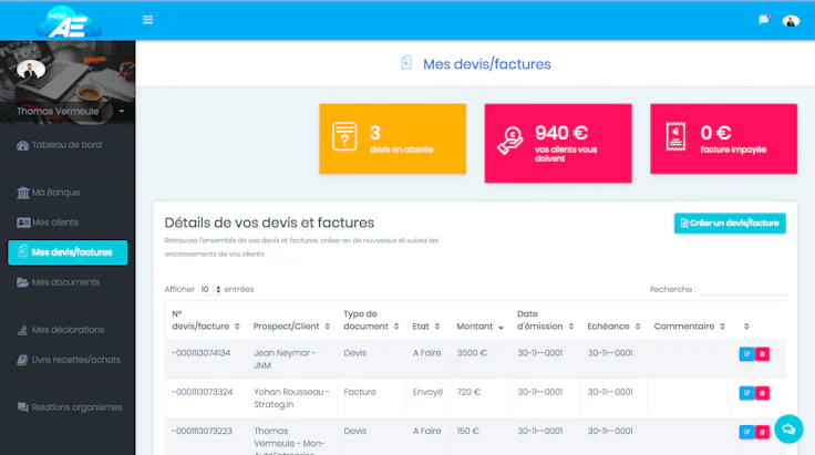 Facturation pro Créez une facture professionnelle simplement avec le ...