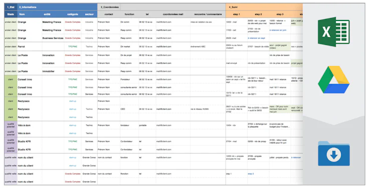 Fiche prospect définition, conseils + modèle à télécharger