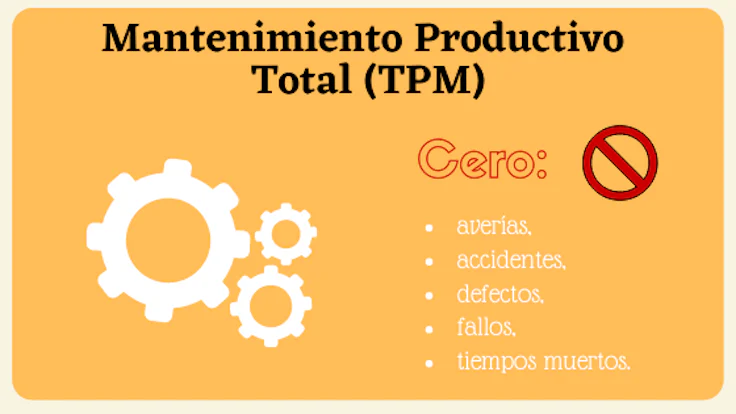 TPM (Mantenimiento Productivo Total): significado y pilares