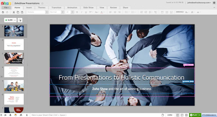 TOP 13 des logiciels de diaporama de présentation