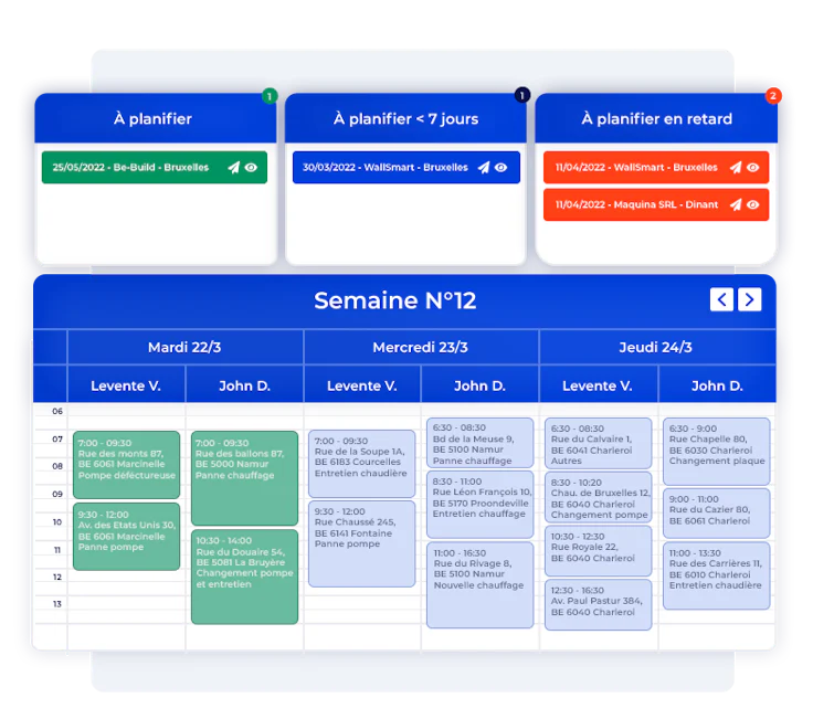 Comparatif des 12 meilleurs logiciels de planning chantier