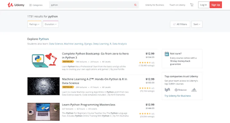 Comparatif des 13 meilleures plateformes de formation en 2024