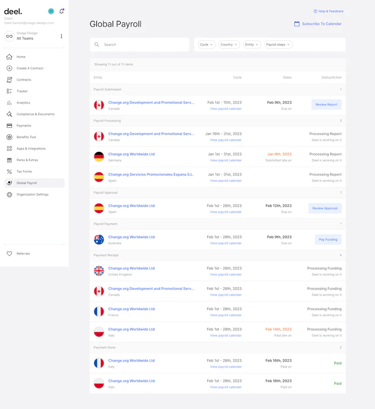 Top 10 International Payroll Services to Pay All Around the World