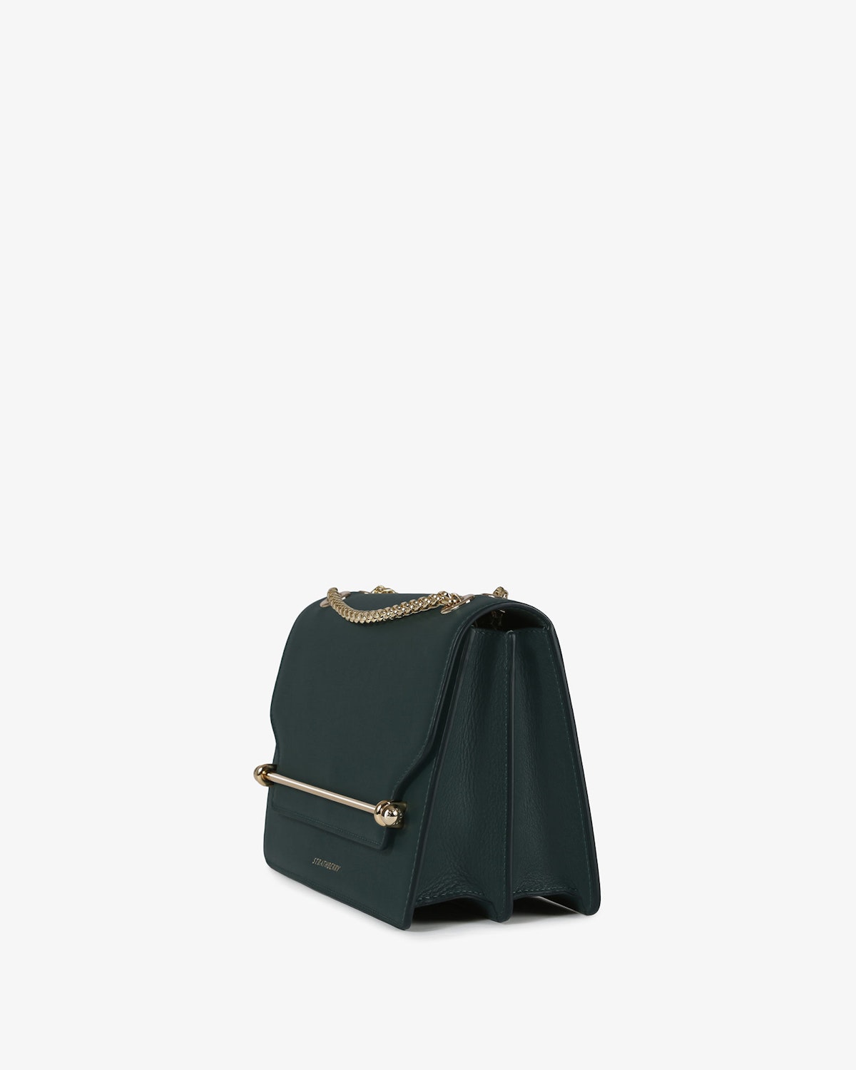 Strathberry - East/West - Crossbody Leather Handbag - Green | Strathberry