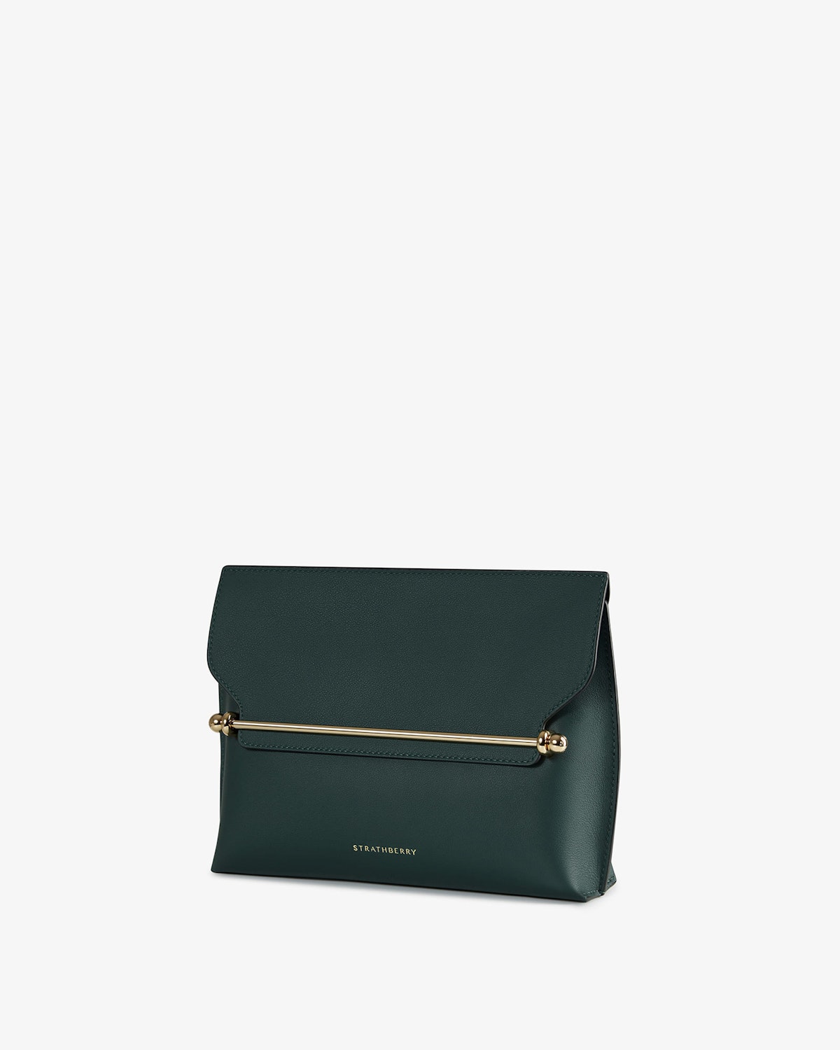 Strathberry - Stylist - Crossbody Leather Clutch - Green | Strathberry