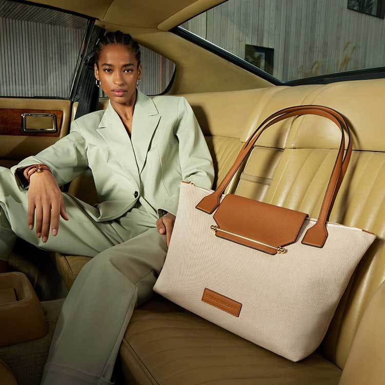 Strathberry - Mosaic Bag - Tan | Strathberry