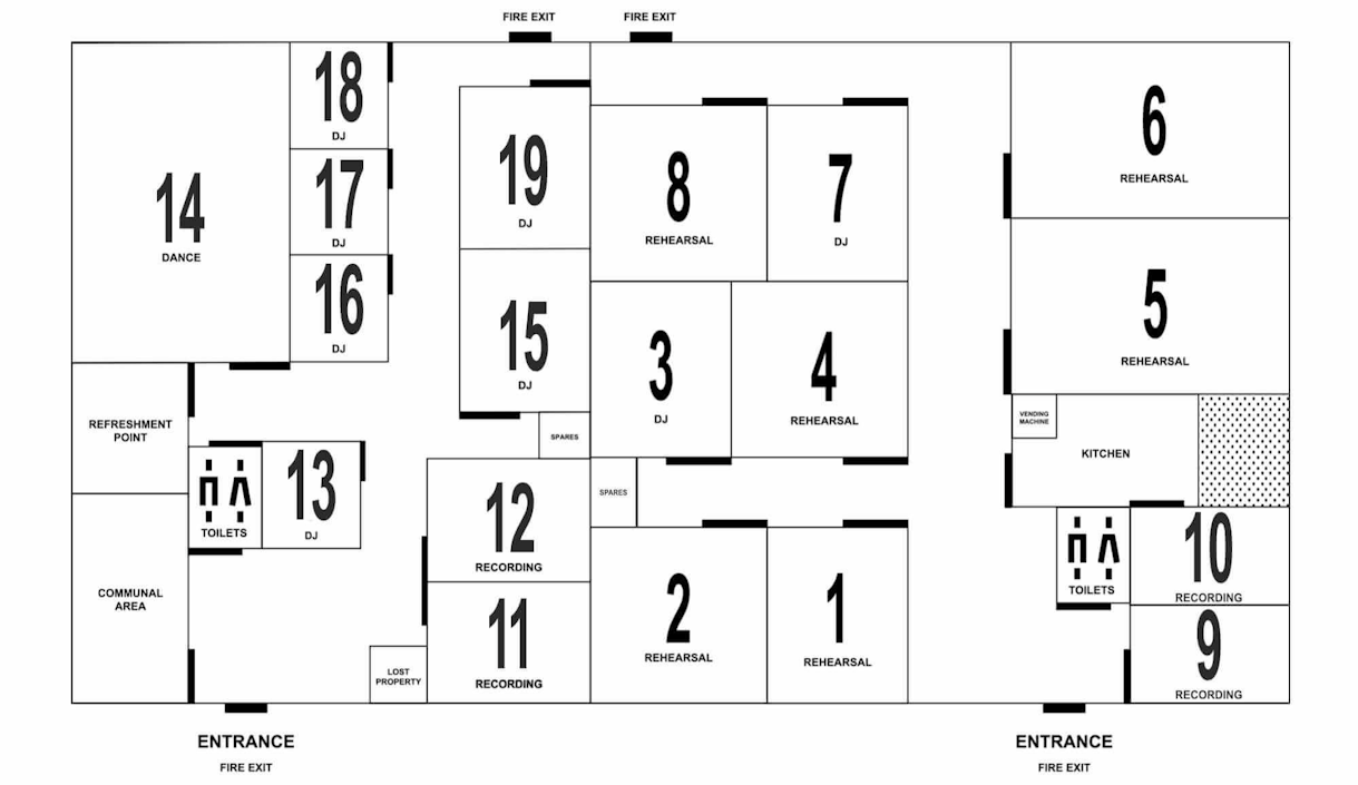 Pirate Studios Leeds | Record, DJ, Rehearse