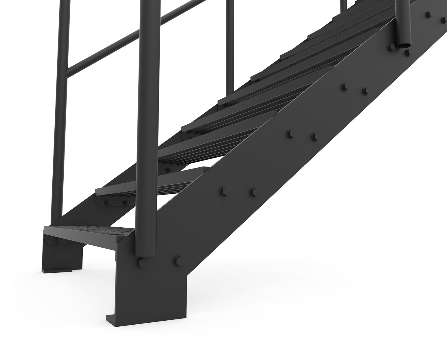 See our options for straight staircase premium - Eurostair