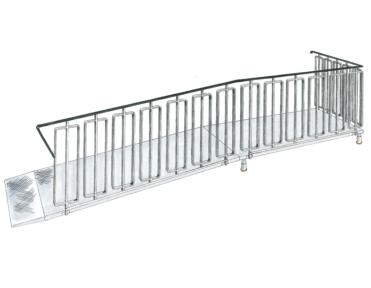 Modulramper som är utformade för återanvändning - Eurostair AB