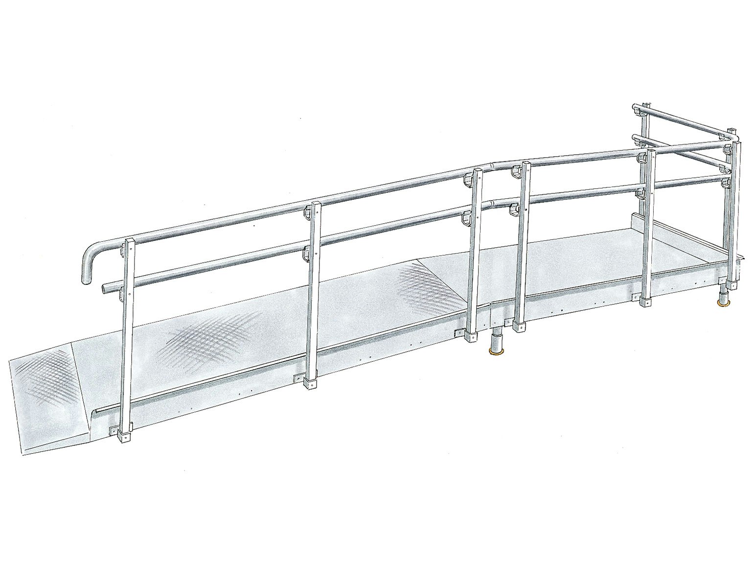 Modulramper som är utformade för återanvändning - Eurostair AB