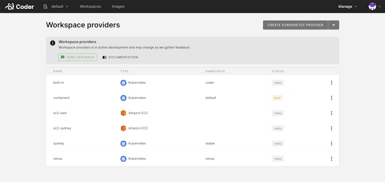 Coder for Docker and AWS EC2 Alpha: Coder v1.25 - Blog - Coder Coder for Docker and AWS EC2 Alpha: Coder v1.25 - Blog - Coder
