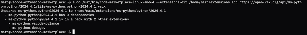 Running a private VS Code Extension Marketplace - Blog - Coder