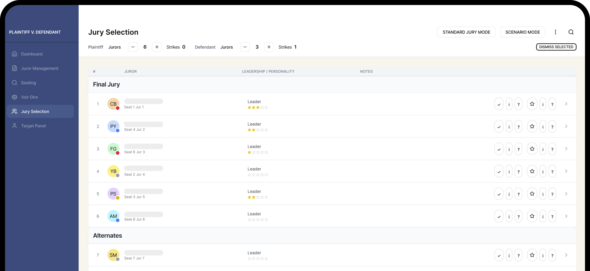 Jury Selection Software for Trial Lawyers | Momus Analytics