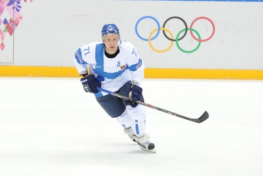 Leijonien kentälliset illan Latvia-ottelussa - Leijonat