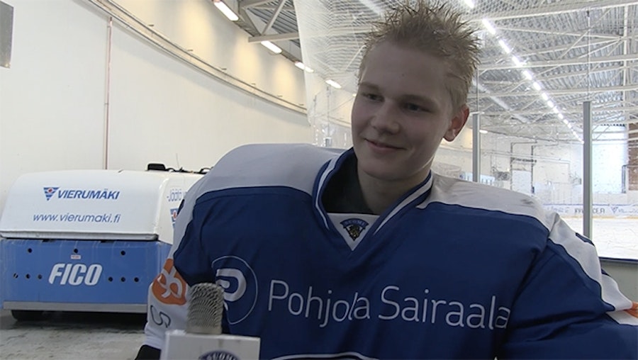 Topias Leinonen: "Tavoitteenani on saada jääkiekosta ammatti ja pelata ...