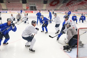 Nuoret Leijonat huipensi valmistautumisensa USA-otteluun ...