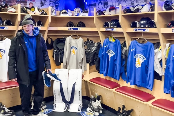 Nuorten Leijonien huolto loihti mestariteoksen – Halli vaihtui MM ...
