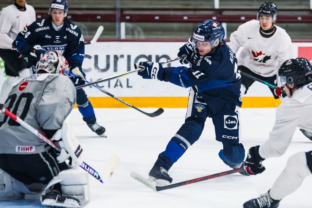"Hieno peli ja hieno voitto" – Nuoret Leijonat kaatoi Kanadan 6–3 ...