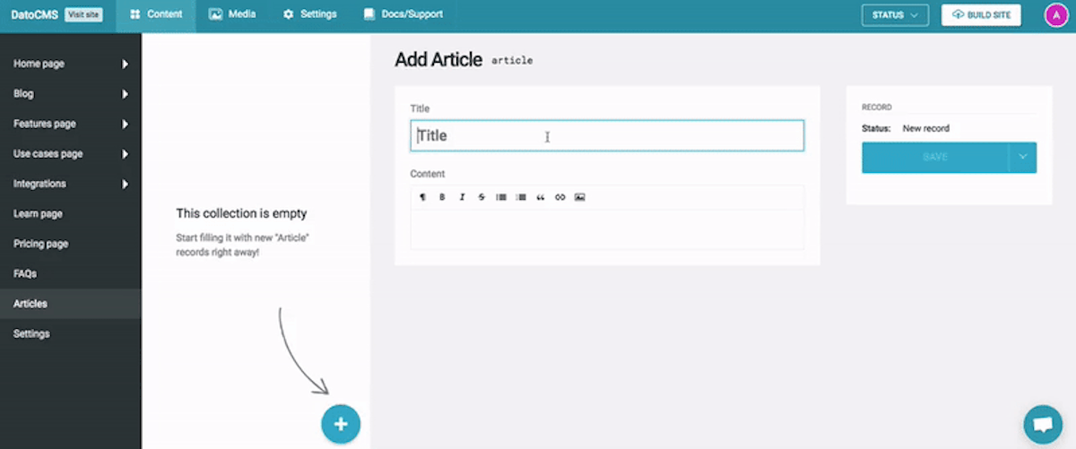 Introducing Draft/Published records! — DatoCMS