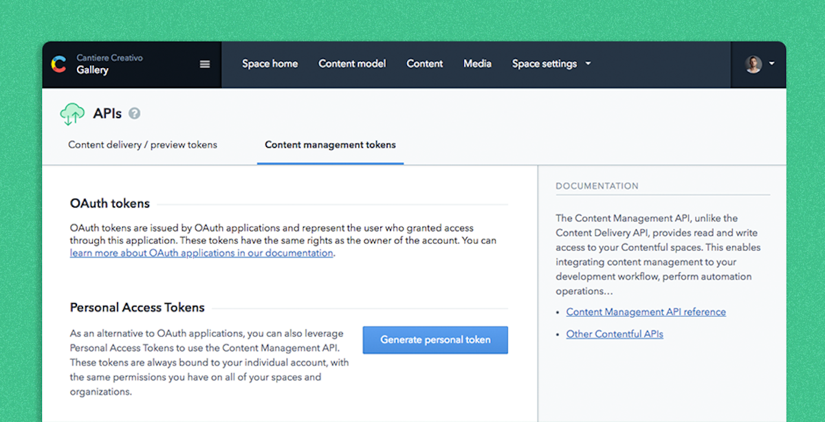 Import Contentful project into DatoCMS — DatoCMS
