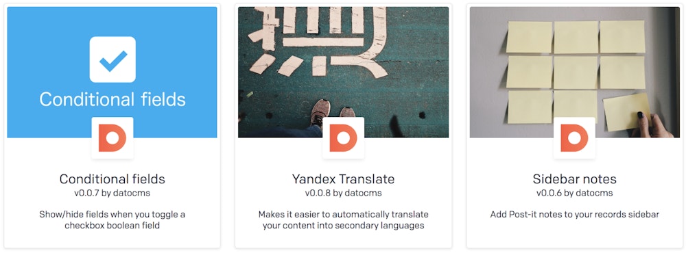 Build the perfect CMS: introducing DatoCMS Plugins - DatoCMS
