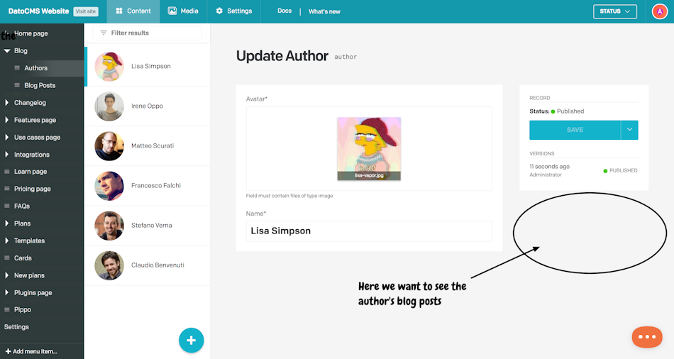 How to create an inverse relationships plugin on DatoCMS