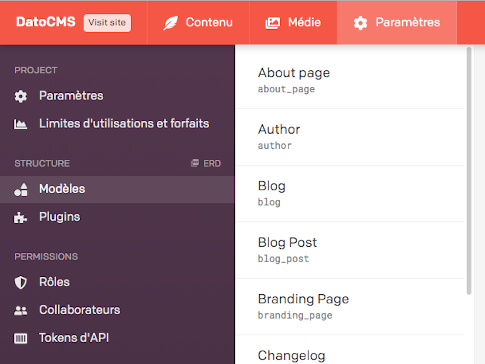 DatoCMS is now available in French! — DatoCMS
