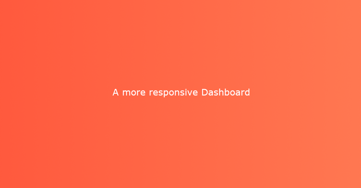 A more responsive dashboard — DatoCMS