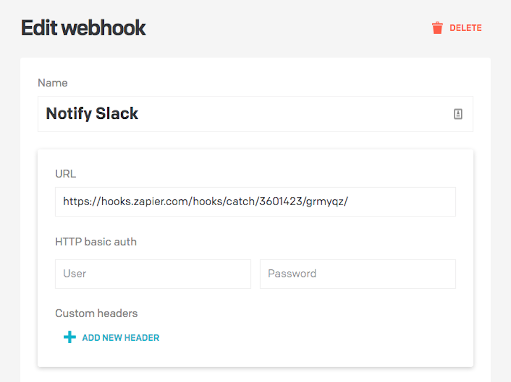 Webhooks — DatoCMS