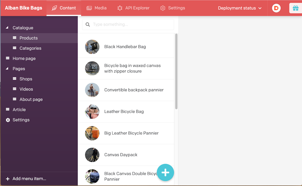 Organizing content — DatoCMS