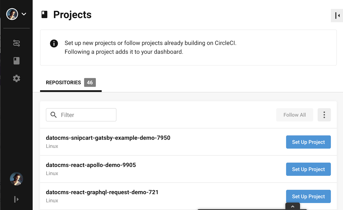 CircleCI — DatoCMS