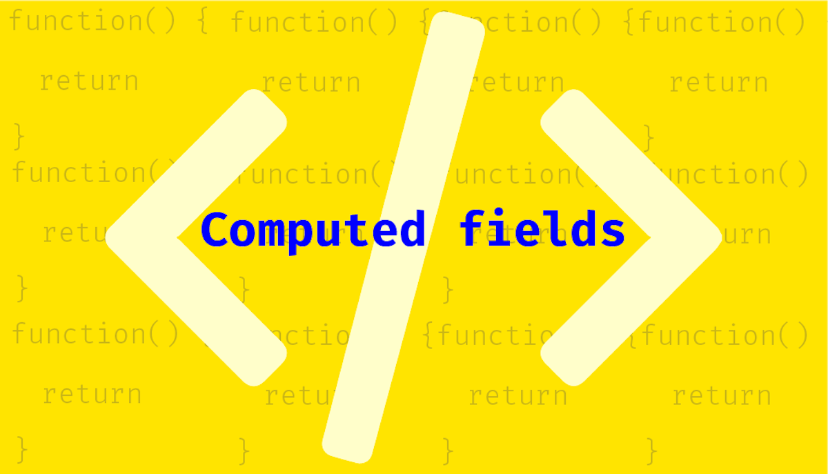 Computed Fields - Plugins — DatoCMS