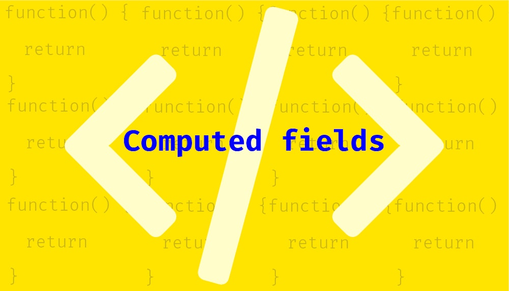 Computed Fields - Plugins - DatoCMS
