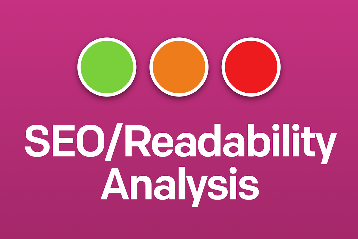 SEO/Readability Analysis - Plugins — DatoCMS