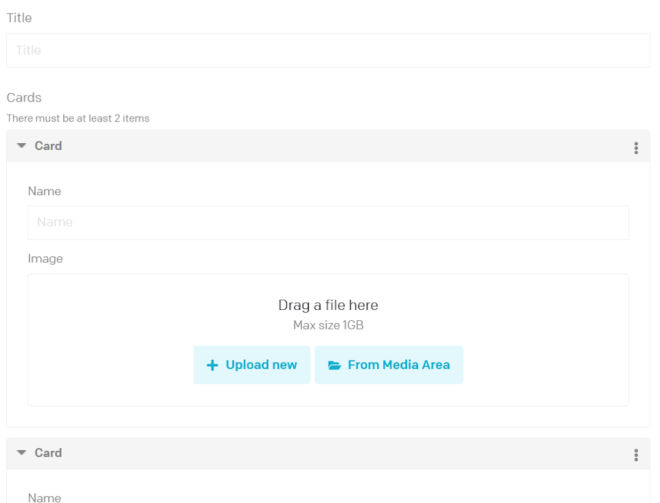 Automatically create modular blocks if only one type required
