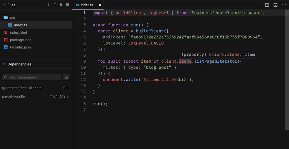 Introducing a brand new Typescript client! - DatoCMS