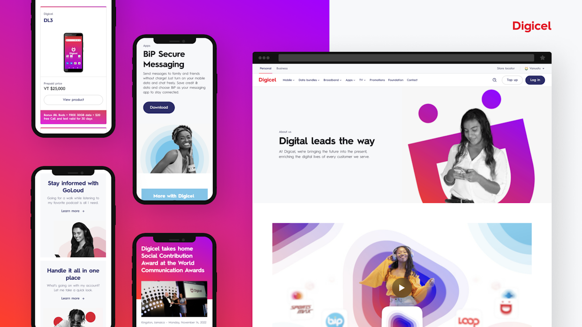 Digicel Pacific | Southpaw | DatoCMS Partners