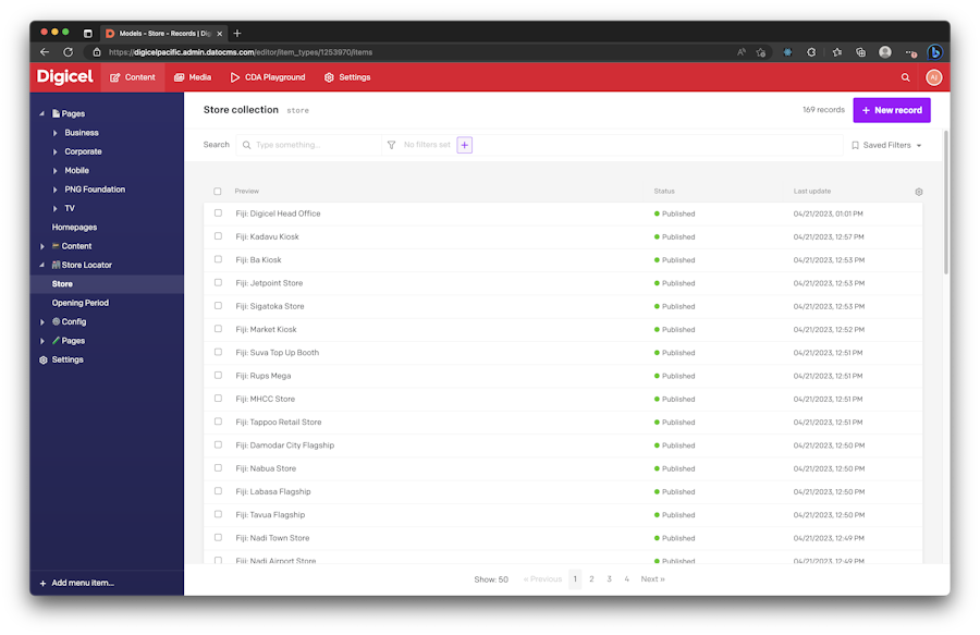 Digicel Pacific | Southpaw | DatoCMS Partners